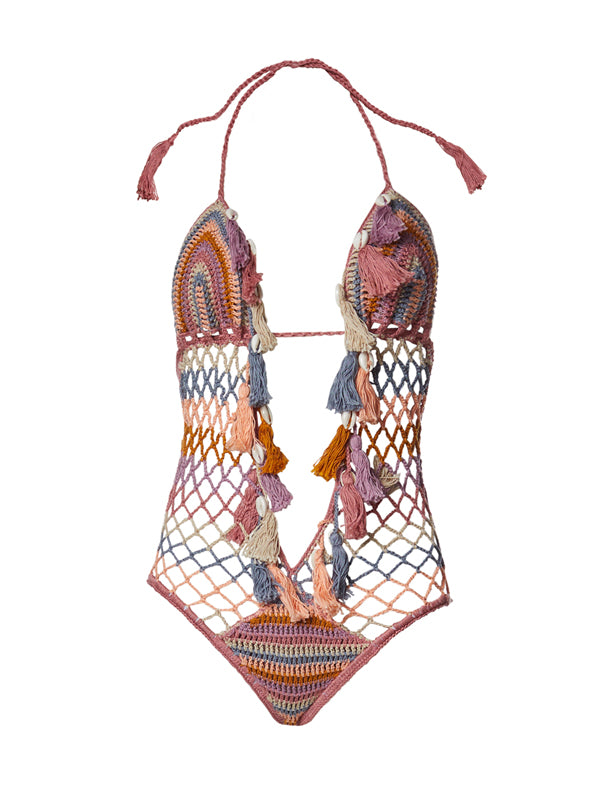Women's Crochet One-Piece | Carly Monokini | Anna Kosturova - annakosturova