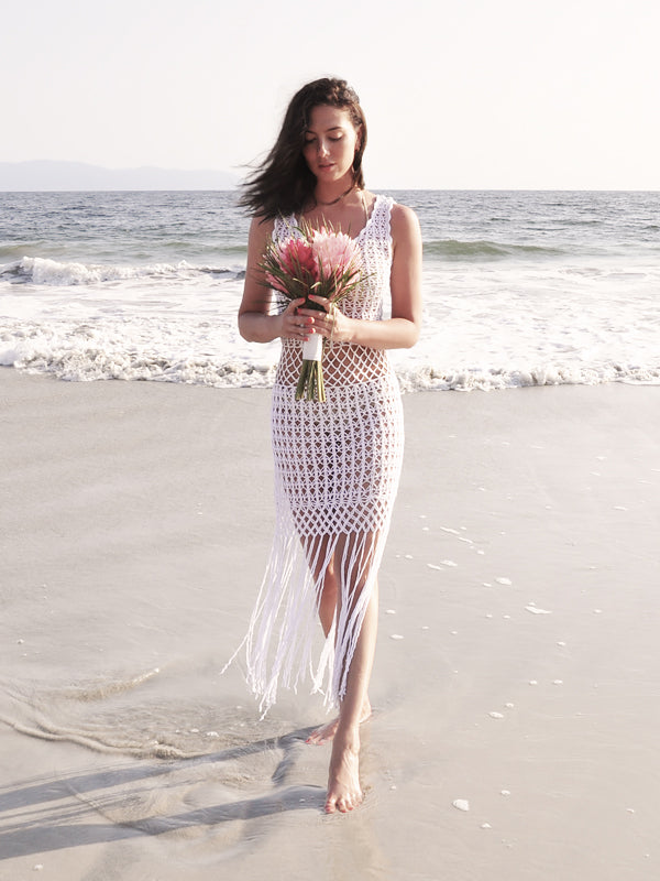 Women's Crochet Dresses | Gypsy Dress | Anna Kosturova - annakosturova